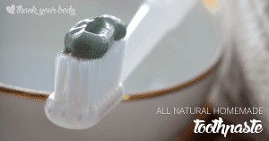 All Natural Homemade Toothpaste