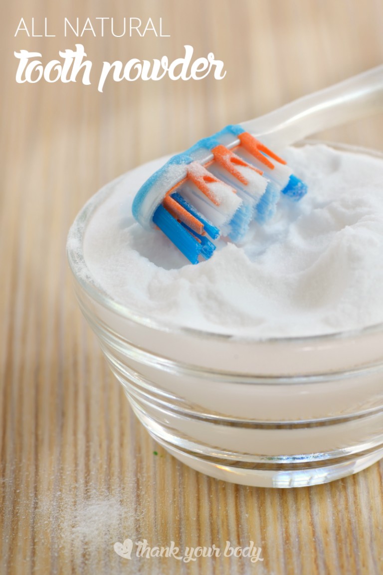 DIY All Natural Tooth Powder